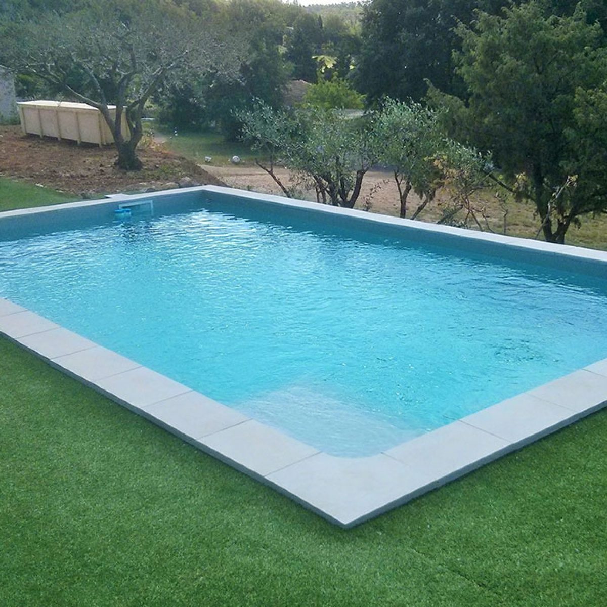 Piscine PVC armé bleu - Technisud